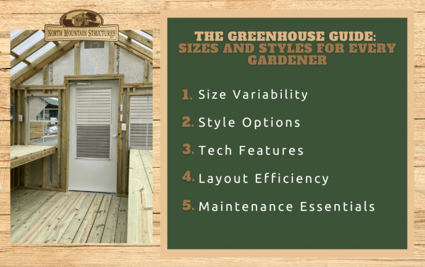 The Greenhouse Guide: Sizes and Styles for Every Gardener - North ...