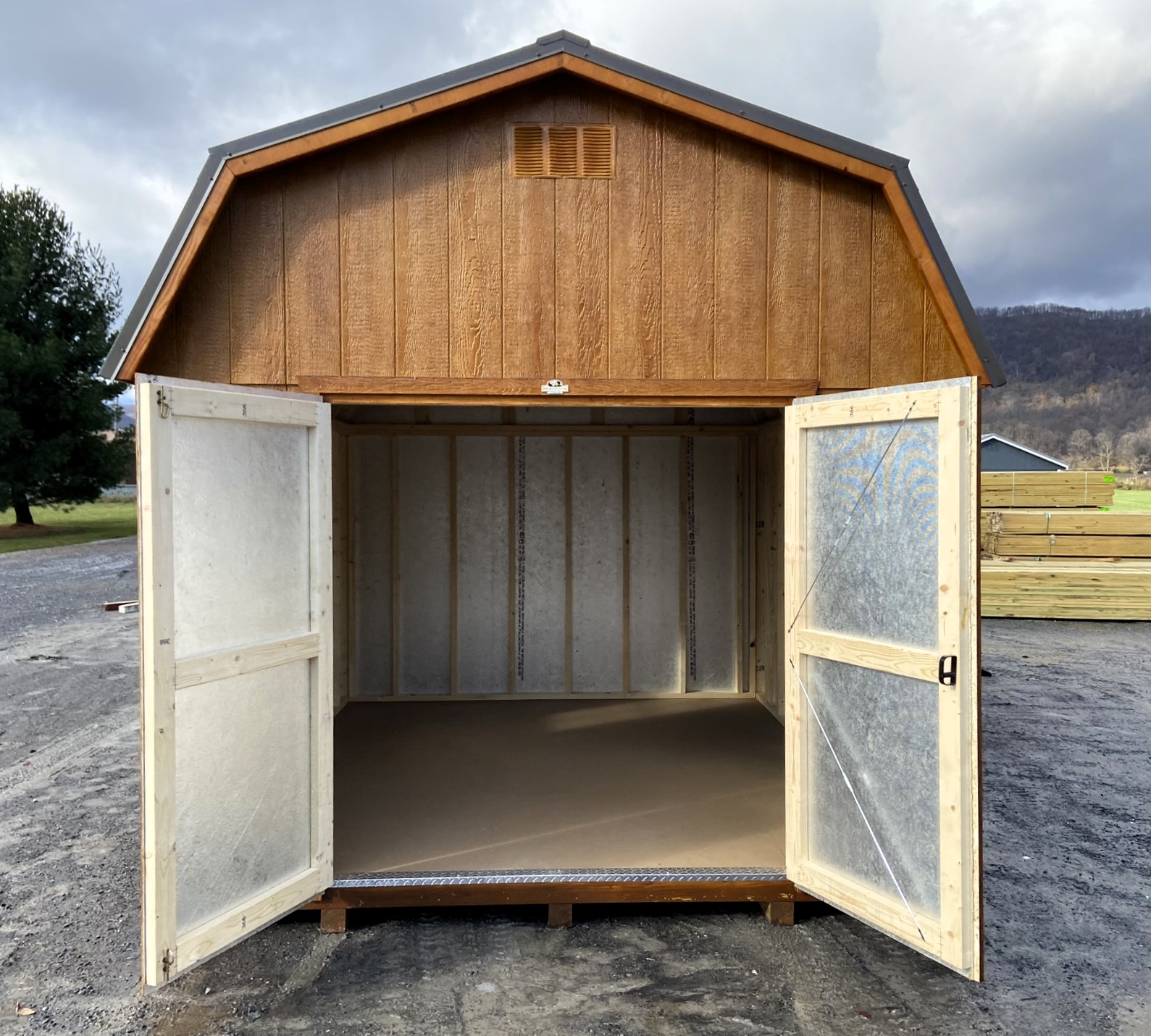 10'x12' Urethane Dutch Barn #284-24 | North Mountain Structures