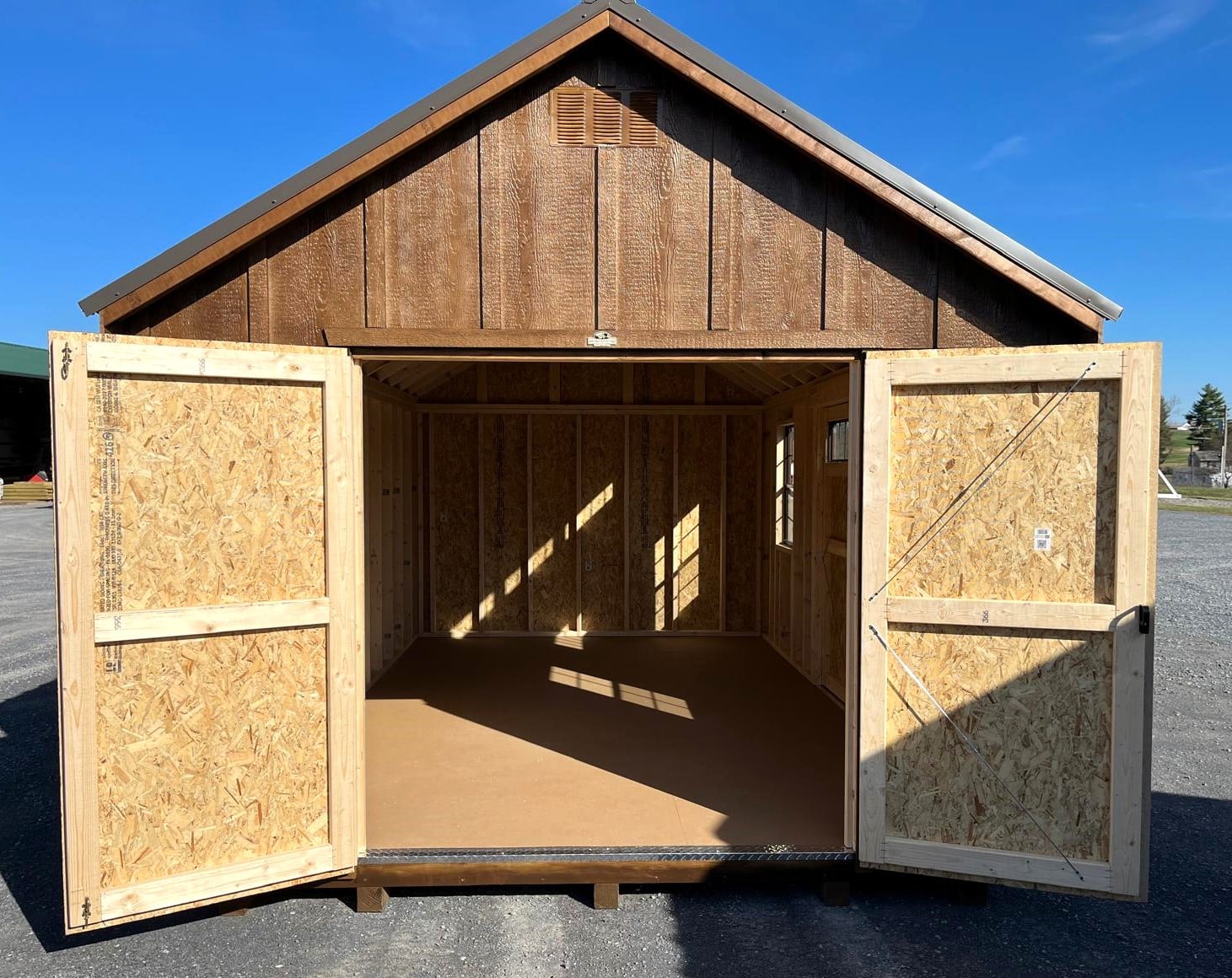 10'x16' Board & Batten New England #089-25 | North Mountain Structures